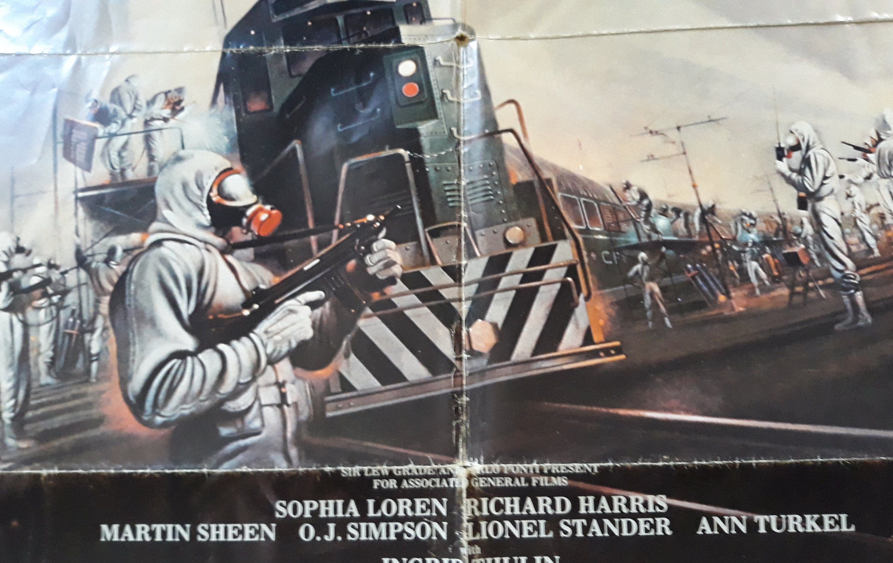 Sophia Loren the Cassandra Crossing Ava Gardner. Vintage 1 Sheet Movie ...