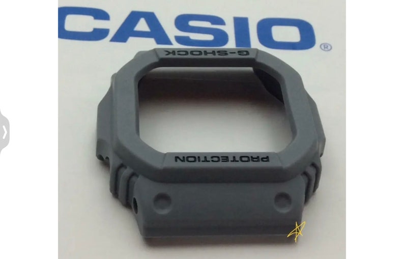 Casio G-shock DWD5600P-8 DW-D5600P-8 Resin Watch Case Cover Bezel Gray ...