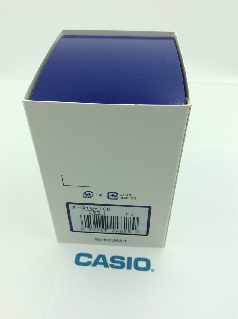 New Casio F91W Digital Watch, Custom Black Transparent Clear Jelly ...