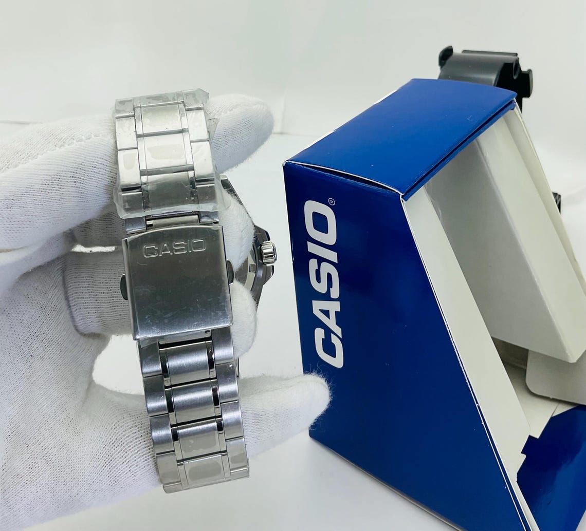 Casio MDV106-1AB, Duro, Men's Silver S/steel Watch, 200-meter WR Custom ...