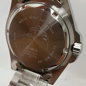 Casio MDV106-1AB, Duro, Men's Silver S/steel Watch, 200-meter WR Custom ...
