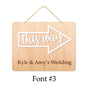 Custom this Way Hanging Sign / Wooden this - Etsy