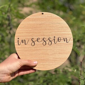 Rustic in Session Welcome Sign / Welcome Sign / in Session Sign / in a ...
