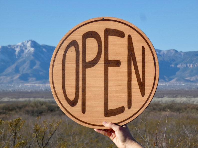 Unique Open Closed Sign / Business Open Sign / Open Sign / - Etsy