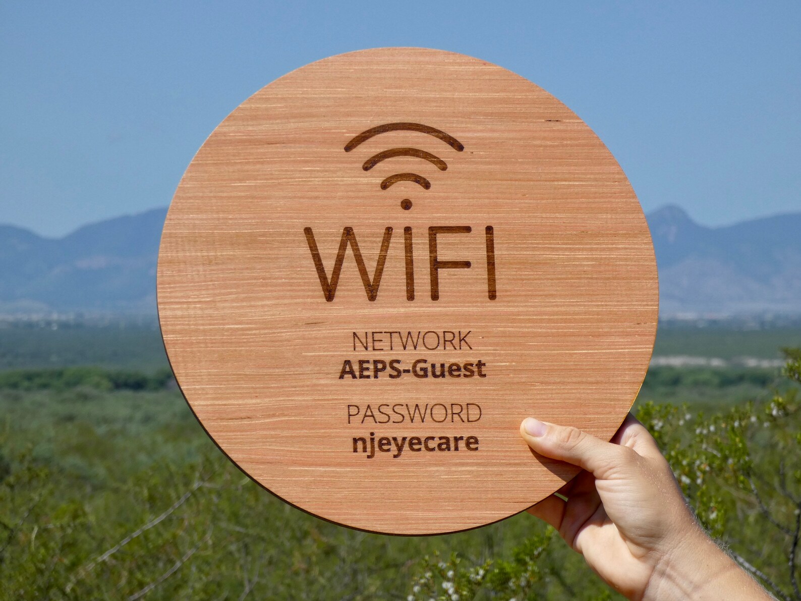 Custom Wifi Sign / Wifi Password Sign / Wooden Wifi Sign / | Etsy