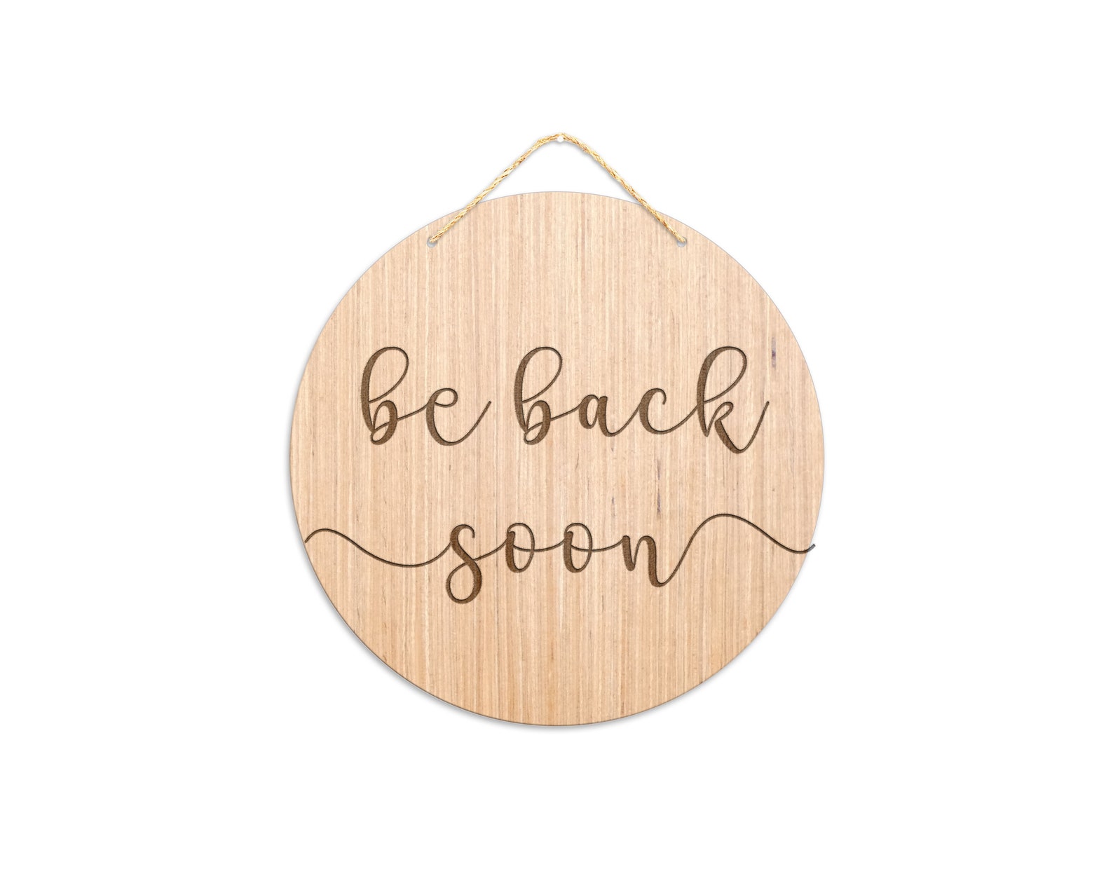 Wooden Be Back Soon Sign / Be Right Back Sign / Business Decor - Etsy