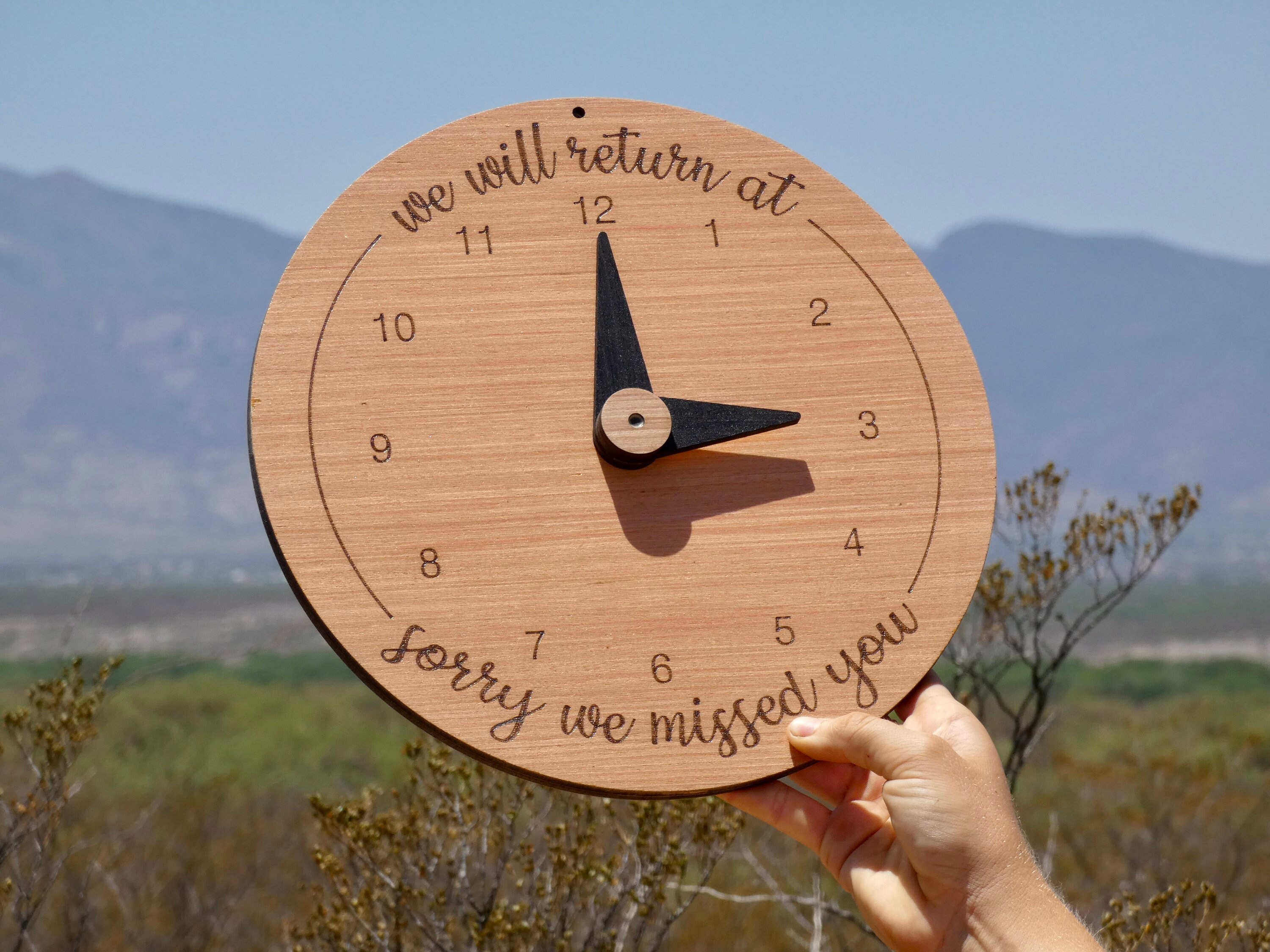 Be Back Soon Sign / Business Sign / will Return At - Etsy