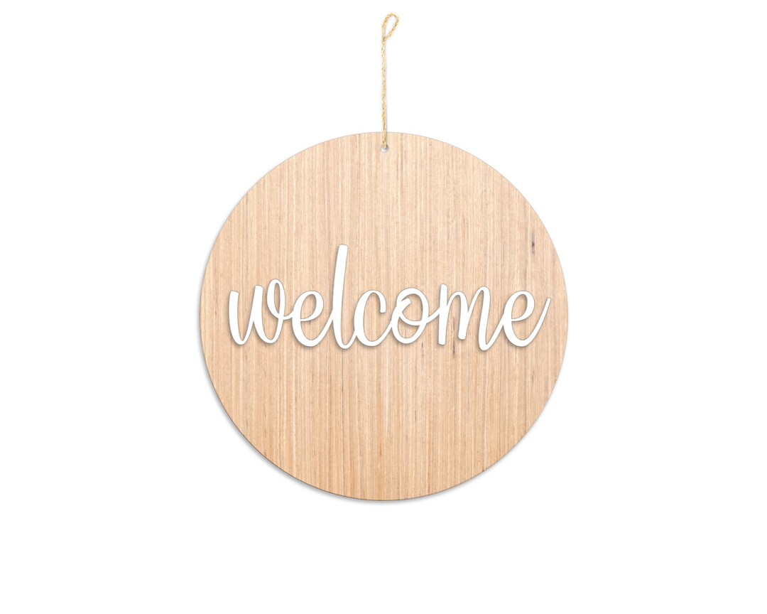Welcome Sign / Wooden welcome Sign / Rustic - Etsy