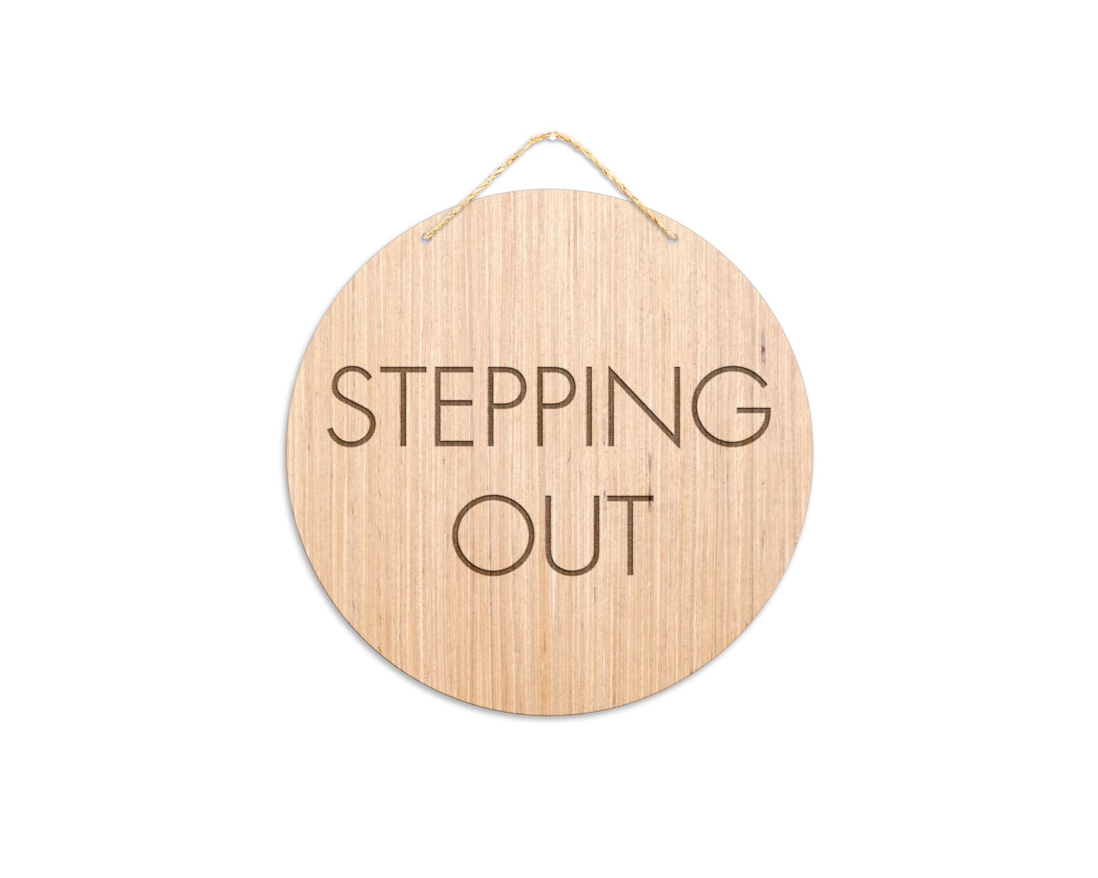 Stepping Out Sign / Be Back Soon Sign / Business Decor / Small - Etsy