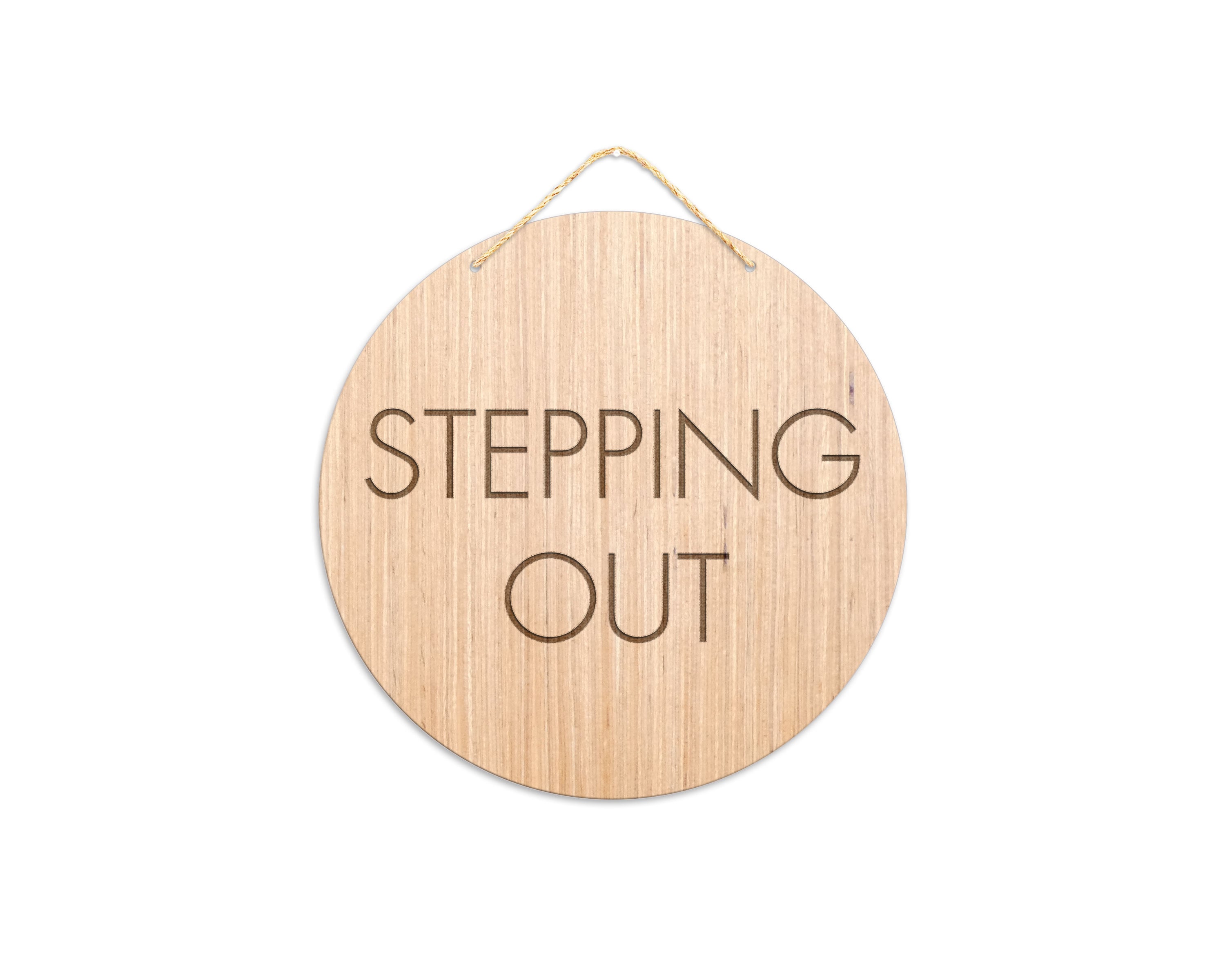 Stepping Out Sign / Be Back Soon Sign / Business Decor / Small - Etsy