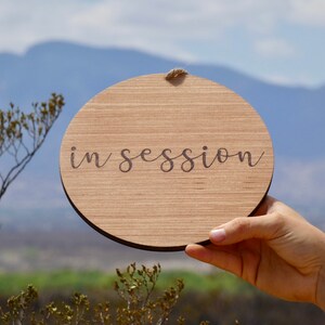 Rustic in Session Welcome Sign / Welcome Sign / in Session - Etsy