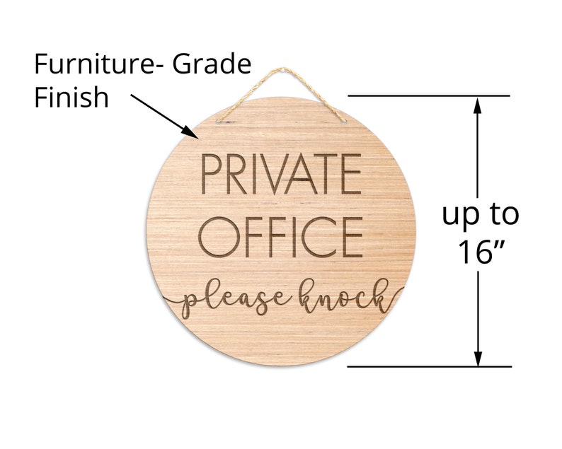 Private Office Sign / Office Door Sign / Business Decor / - Etsy