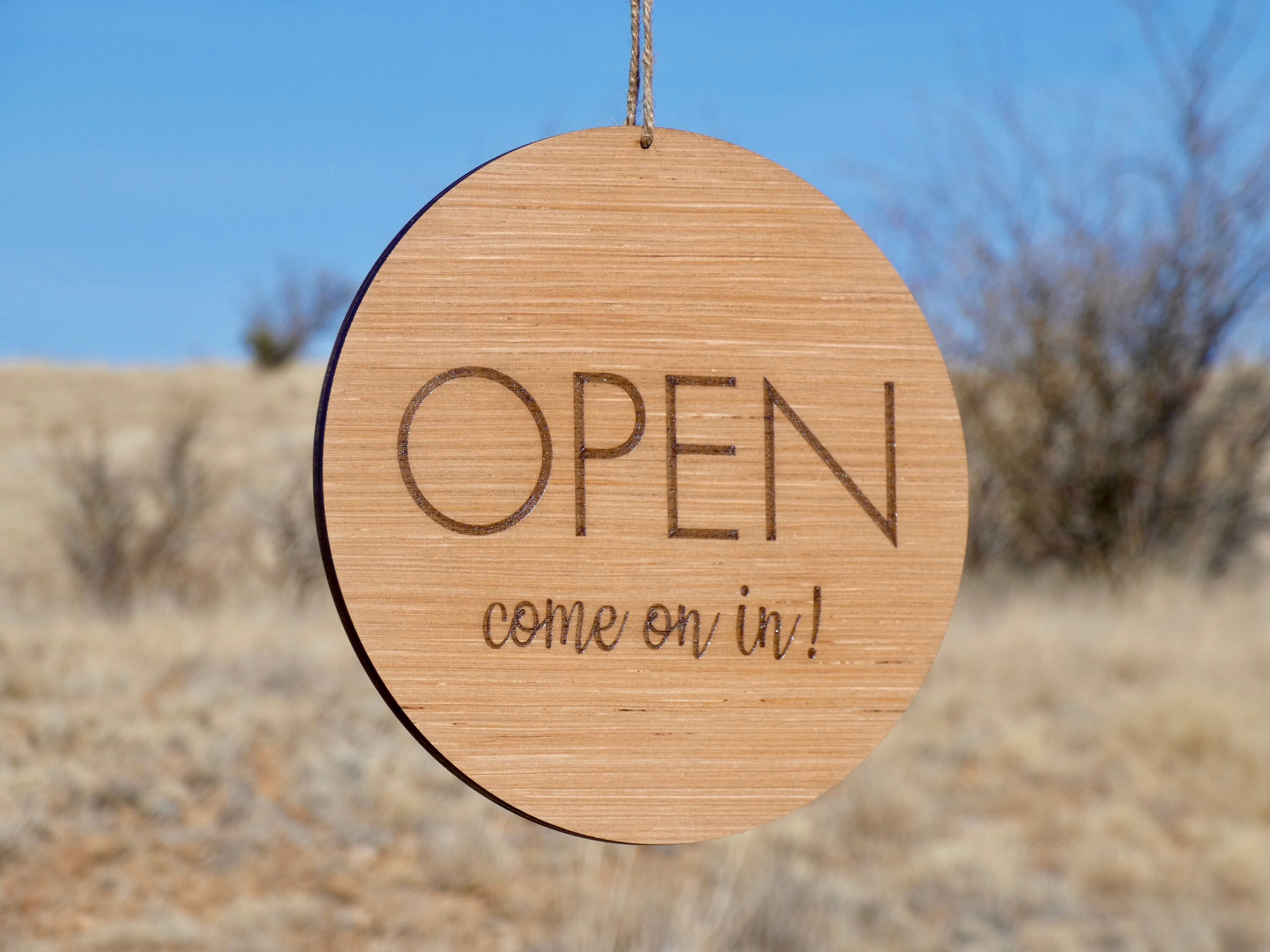 Open Closed Sign / Open Sign / Closed Sign / Come on in Sign | Etsy Canada