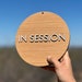 In Session Sign / in a Meeting Sign / in Session Sign / Do Not - Etsy