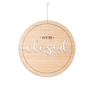 Chalkboard Open Closed Sign / Chalkboard Sign / Custom Sign / | Etsy