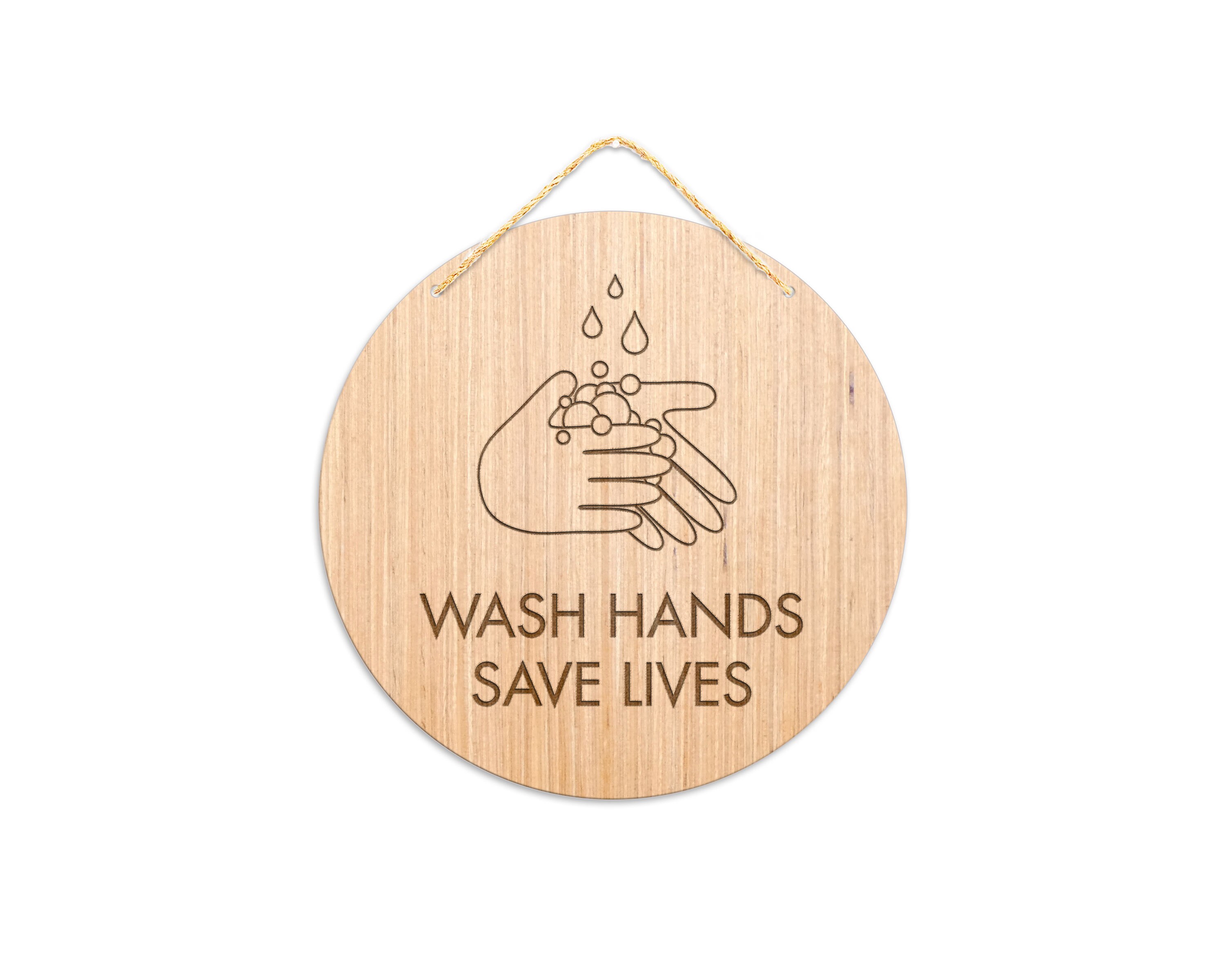 Wooden wash Your Hands Sign / Wash Your Hands Sign - Etsy