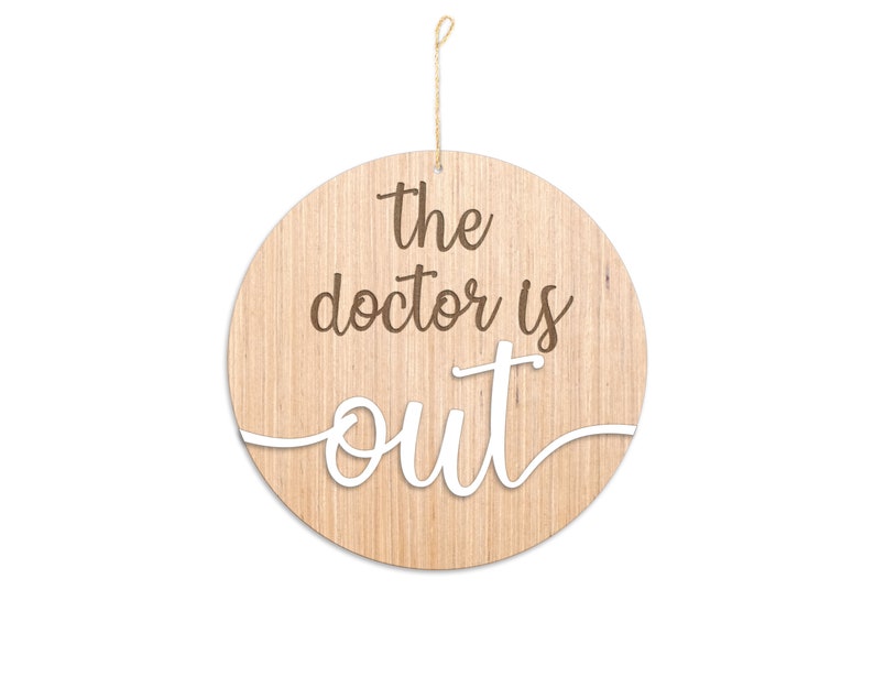 Custom the Doctor is In / the Doctor is | Etsy