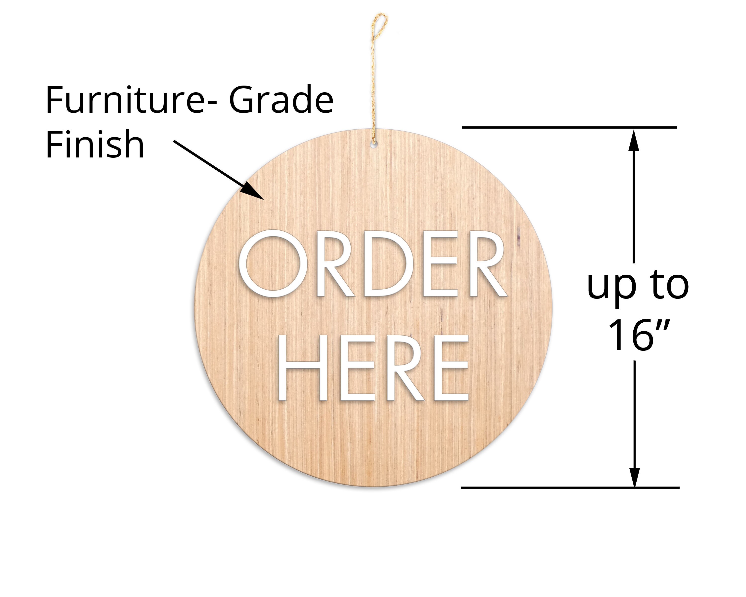 Order Here Sign / Custom Order Here Sign / Business Sign / - Etsy