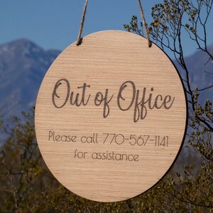 Business Hours Sign / Custom Office Hours Sign / Business | Etsy
