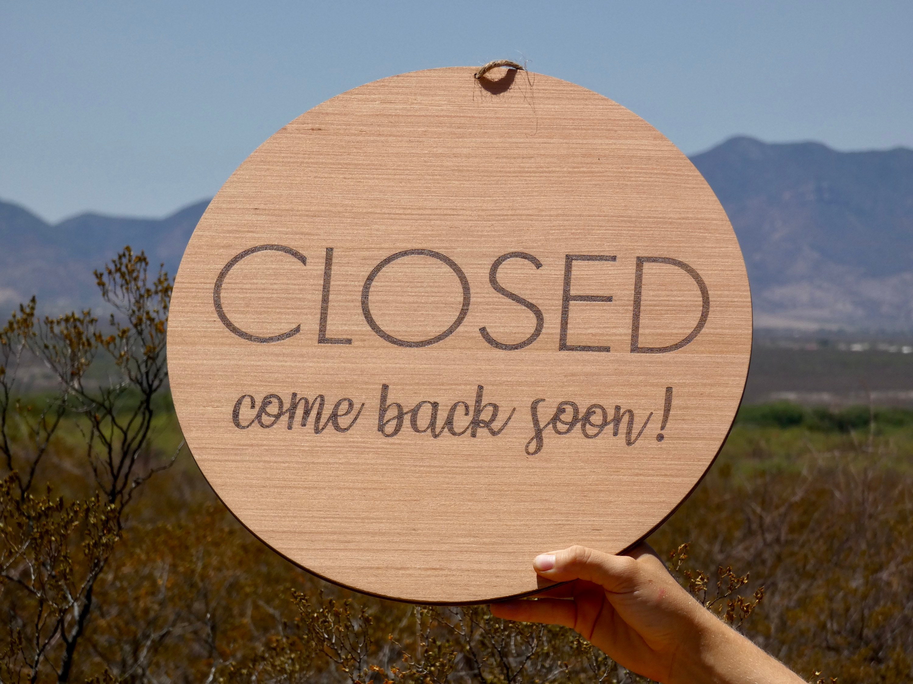 Open Closed Sign / Open Sign / Closed Sign / Come on in Sign - Etsy Canada