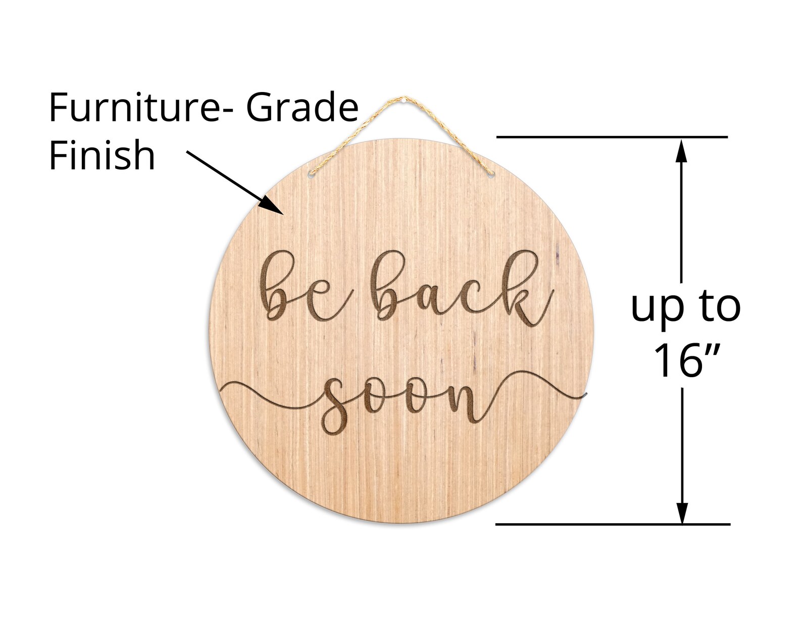Wooden Be Back Soon Sign / Be Right Back Sign / Business Decor - Etsy