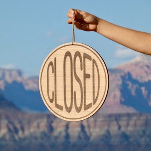 Unique Open Closed Sign / Business Open Sign / Open Sign / - Etsy