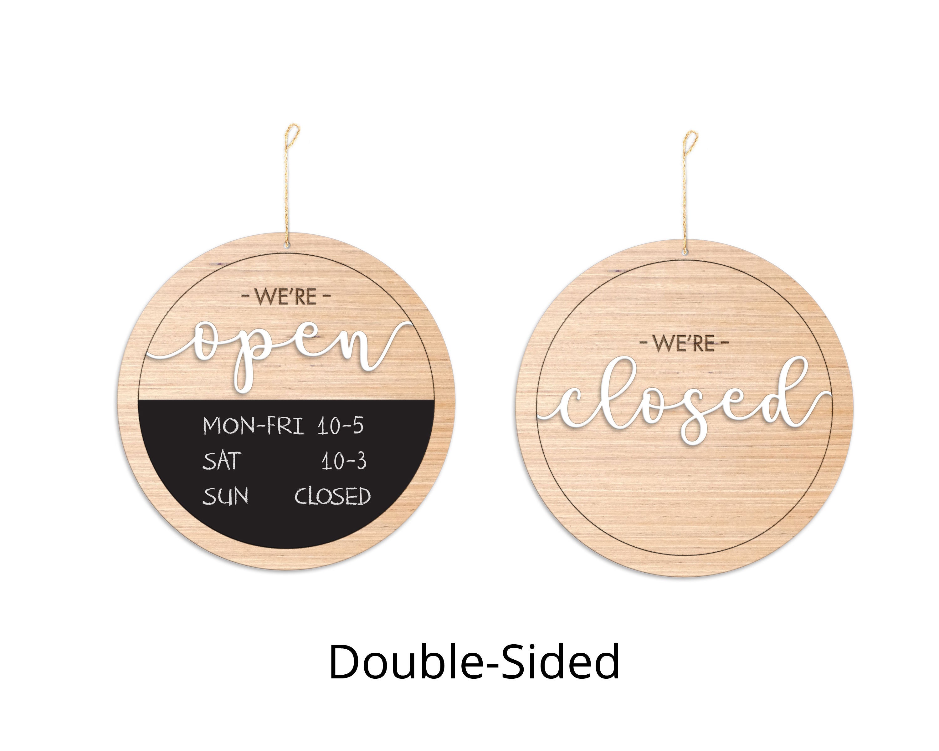 Chalkboard Open Closed Sign / Chalkboard Sign / Custom Sign / - Etsy