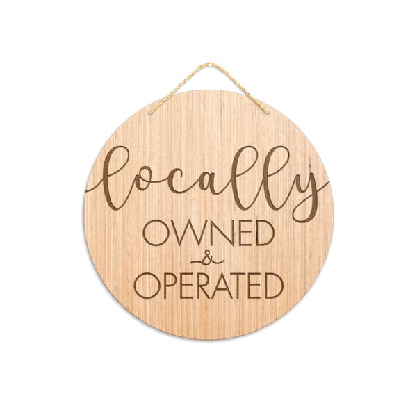 Shop Local Sign - Etsy