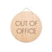 Out of Office Sign / Stepping Out Business Sign / Custom Office Decor ...