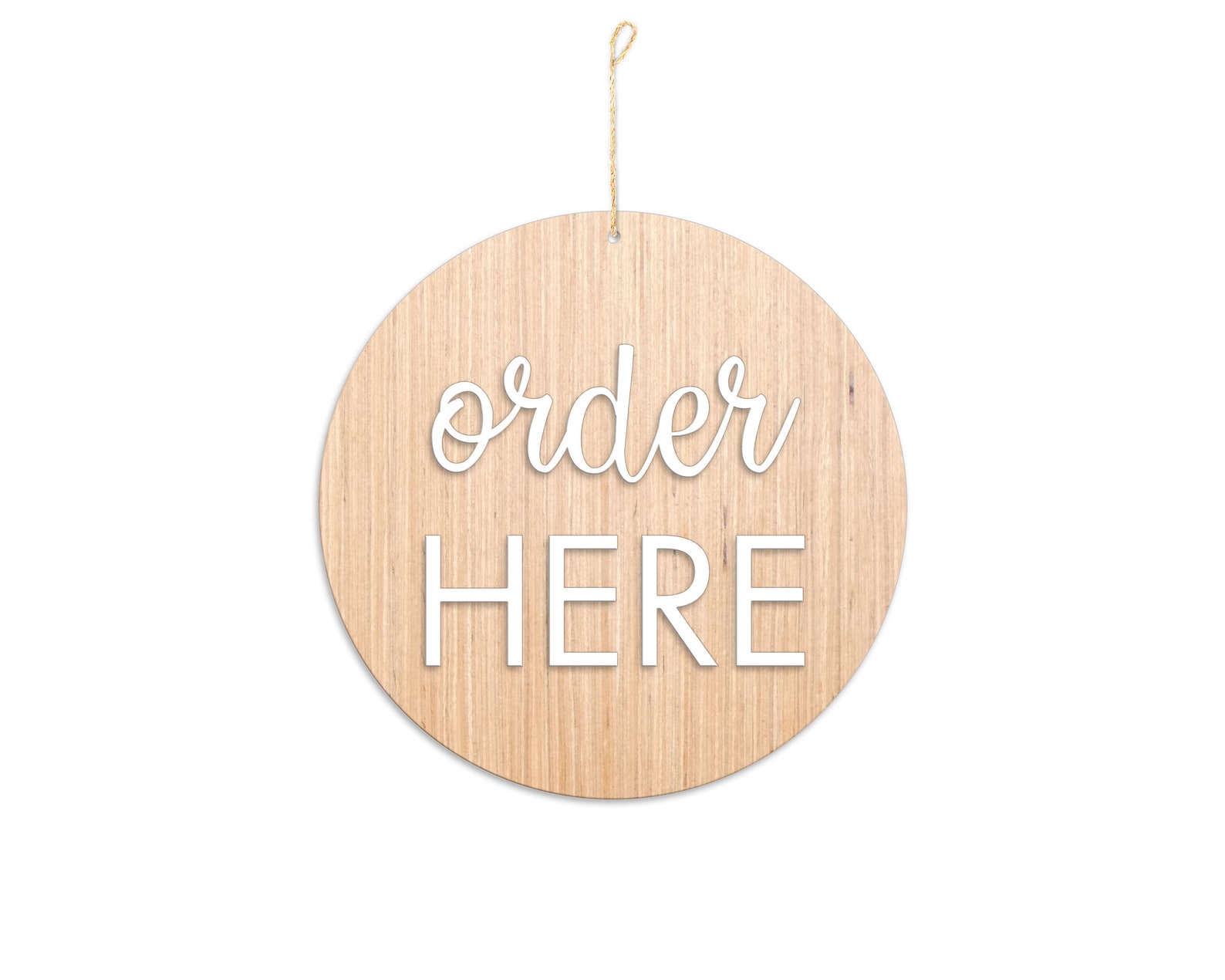 Order Here Sign / Order Here Sign / Custom Business Sign / - Etsy