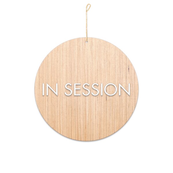 In Session Sign - Etsy