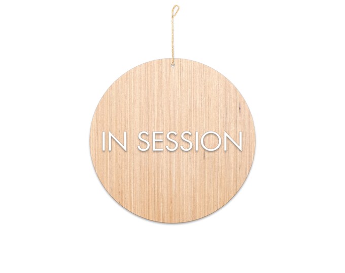 In Session Sign / in a Meeting Sign / in Session Sign / Do Not Disturb ...