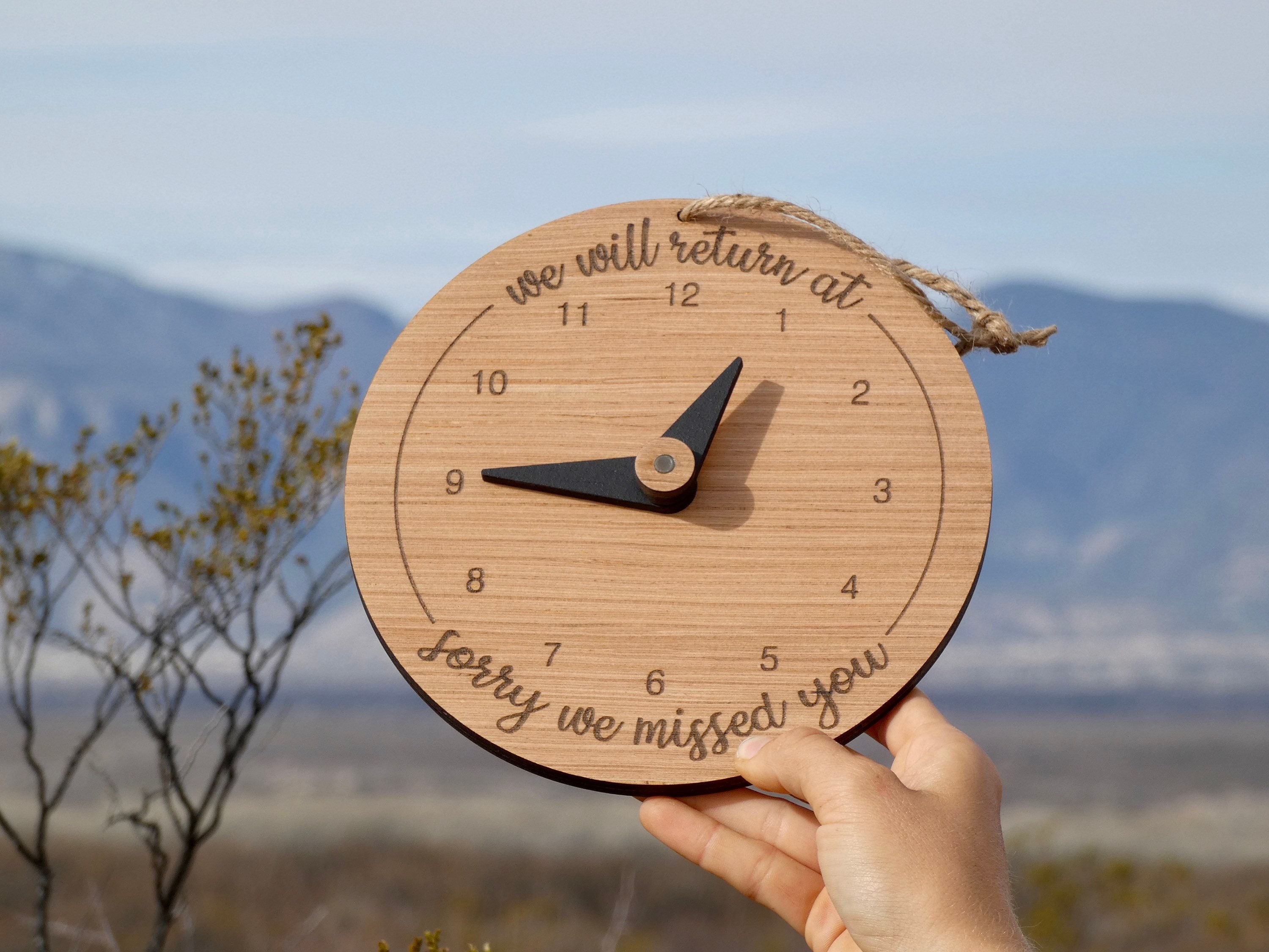 Be Back Soon Sign / Business Sign / will Return At | Etsy Australia