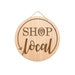 Shop Local Sign / Shop Small Business / Support Small Business - Etsy