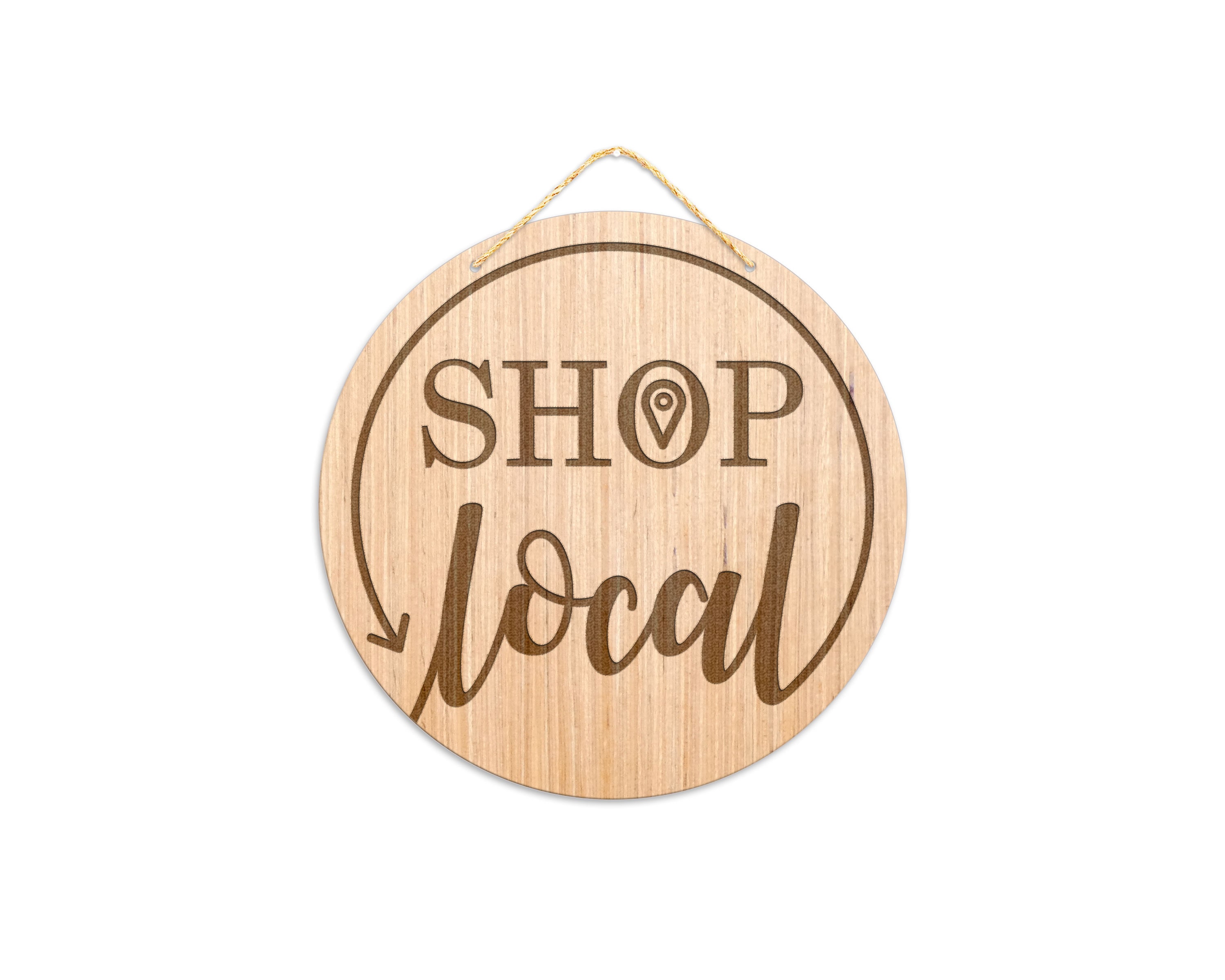 Shop Local Sign / Shop Small Business / Support Small Business | Etsy