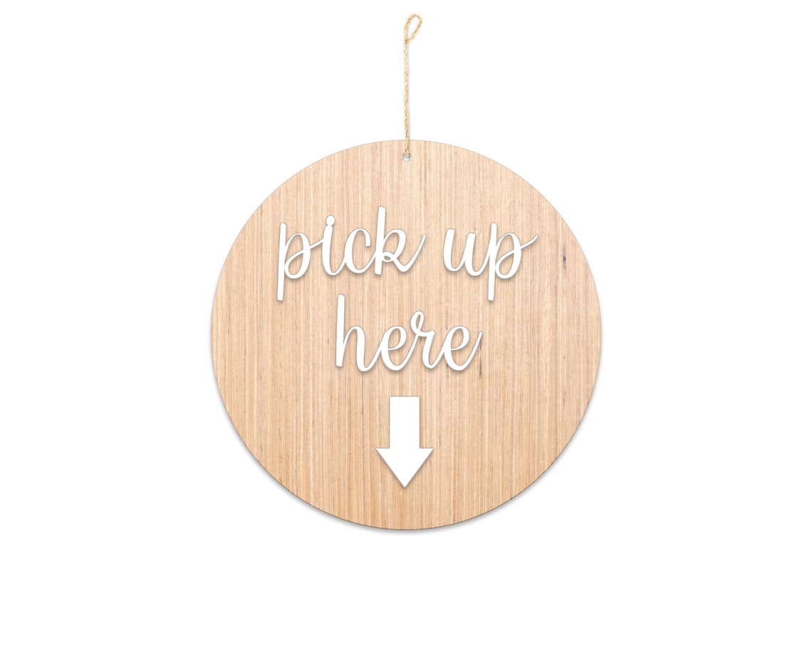 Order Pick up Sign / Pick up Here Sign / Custom Business Sign - Etsy