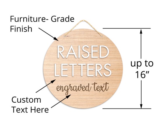 Custom Text Sign / Personalized Sign / Wall Sign / Office - Etsy