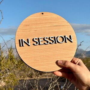 In Session Sign / in a Meeting Sign / in Session Sign / Do Not Disturb ...