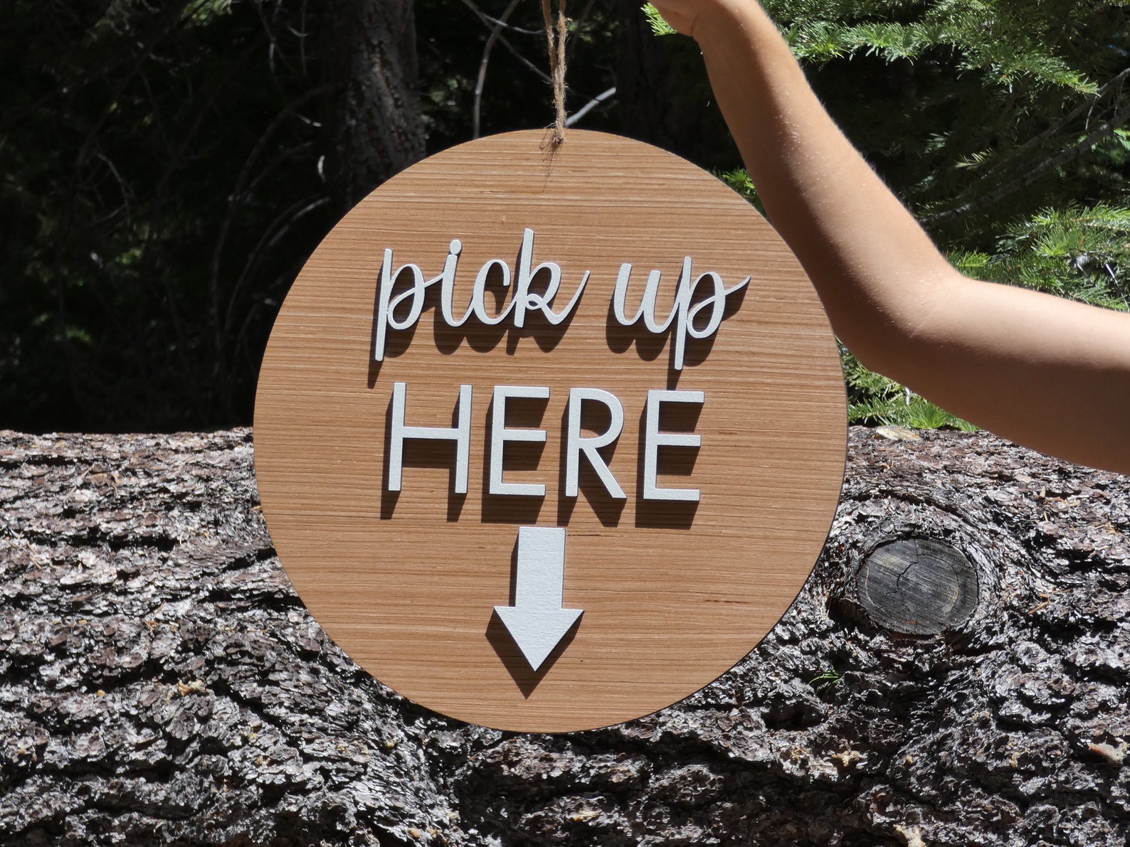 Pick up Here Sign / Pick up Sign / Custom Sign / Business Sign - Etsy