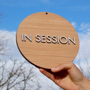 In Session Sign / in a Meeting Sign / in Session Sign / Do Not Disturb ...