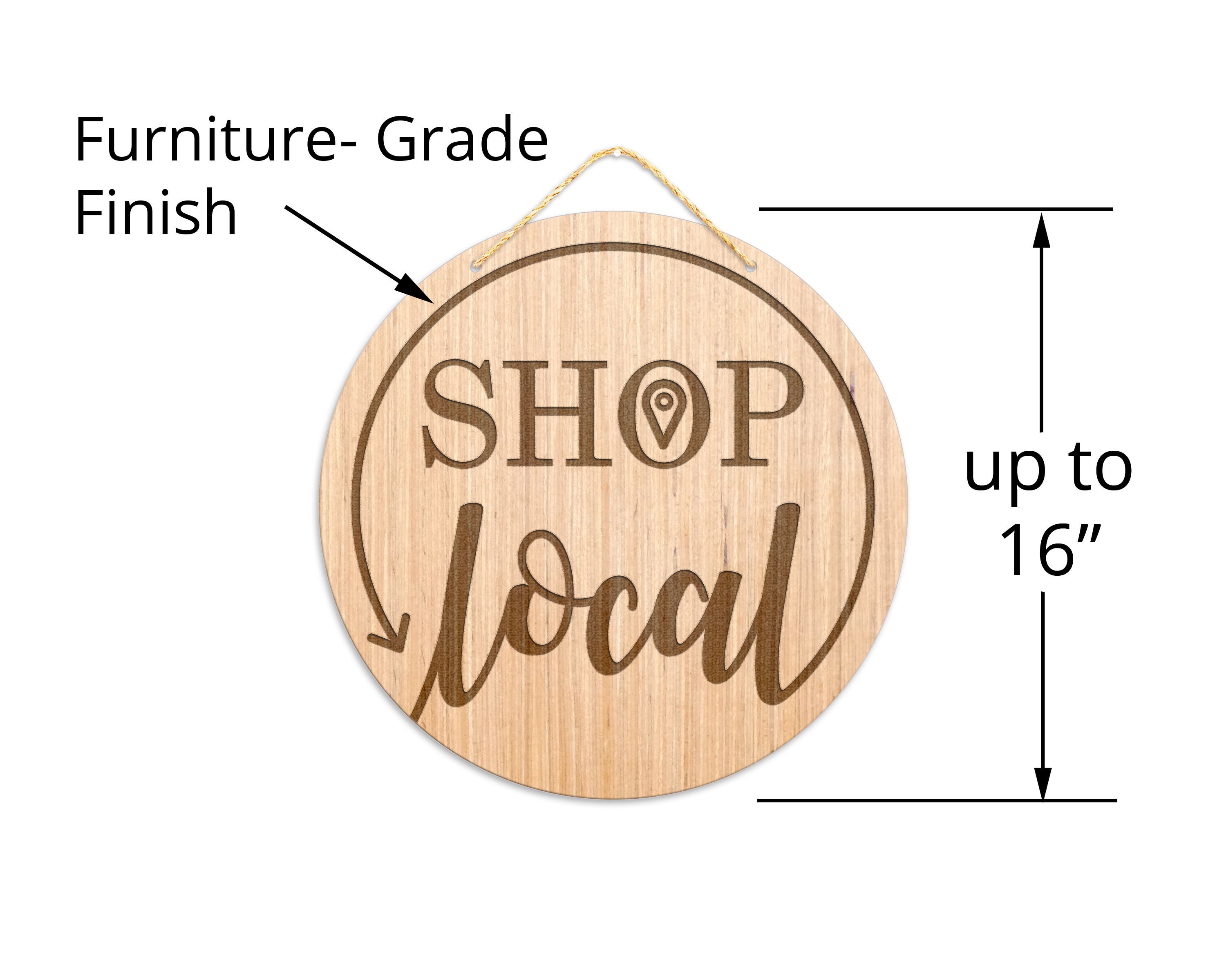 Shop Local Sign / Shop Small Business / Support Small Business | Etsy