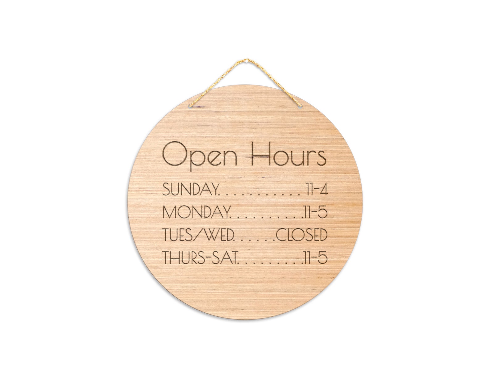 Business Hours Sign / Custom Office Hours Sign / Business | Etsy