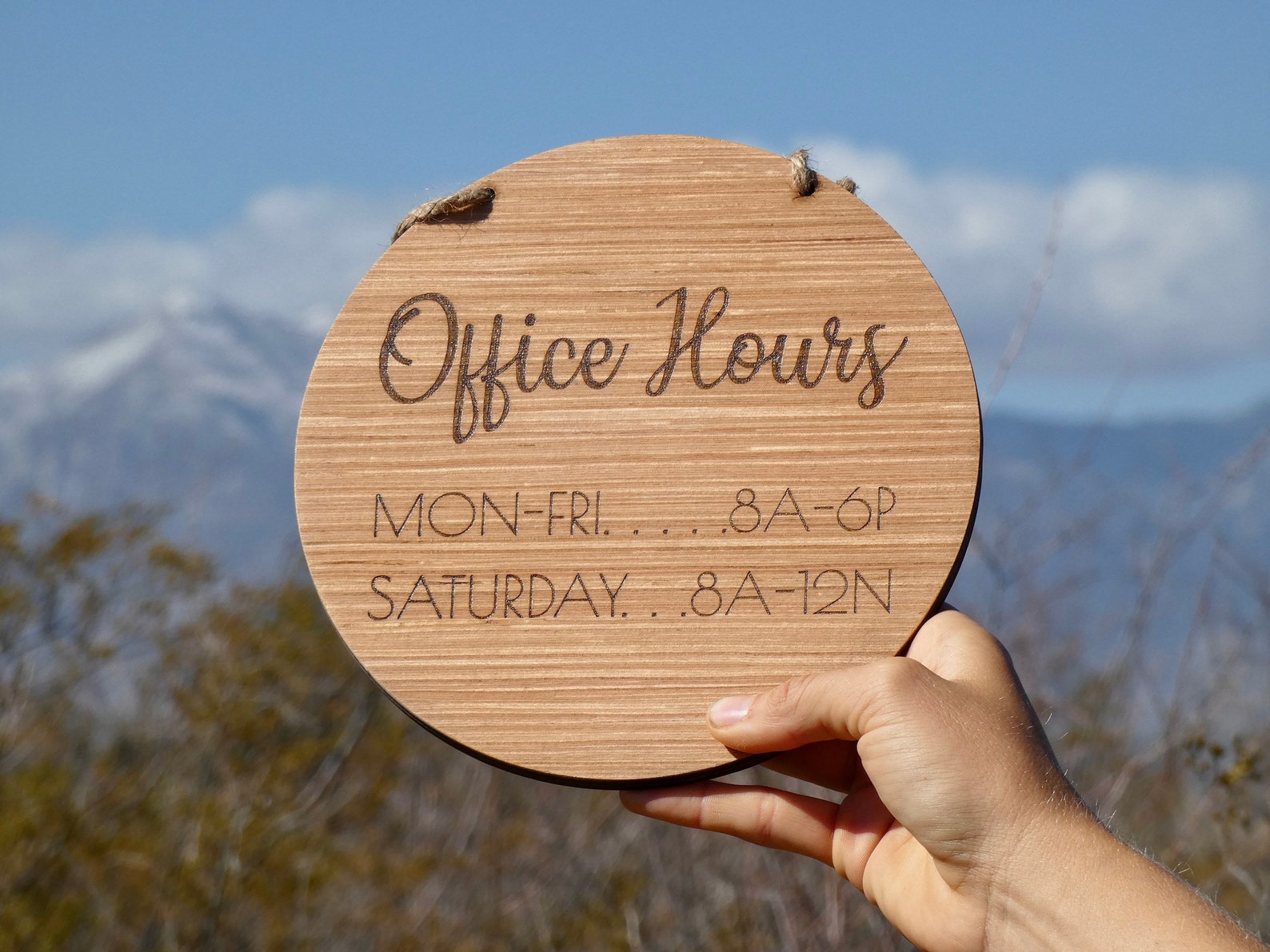 Business Hours Sign / Custom Office Hours Sign / Business | Etsy