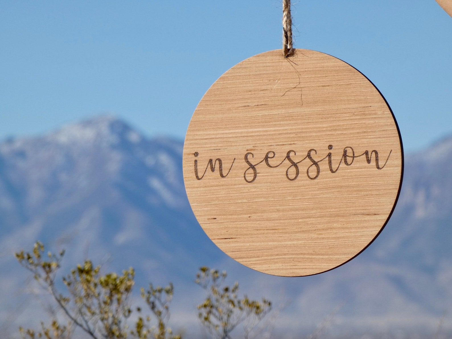 Rustic in Session Welcome Sign / Welcome Sign / in Session - Etsy