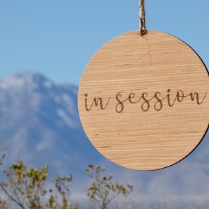 Rustic in Session Welcome Sign / Welcome Sign / in Session Sign / in a ...