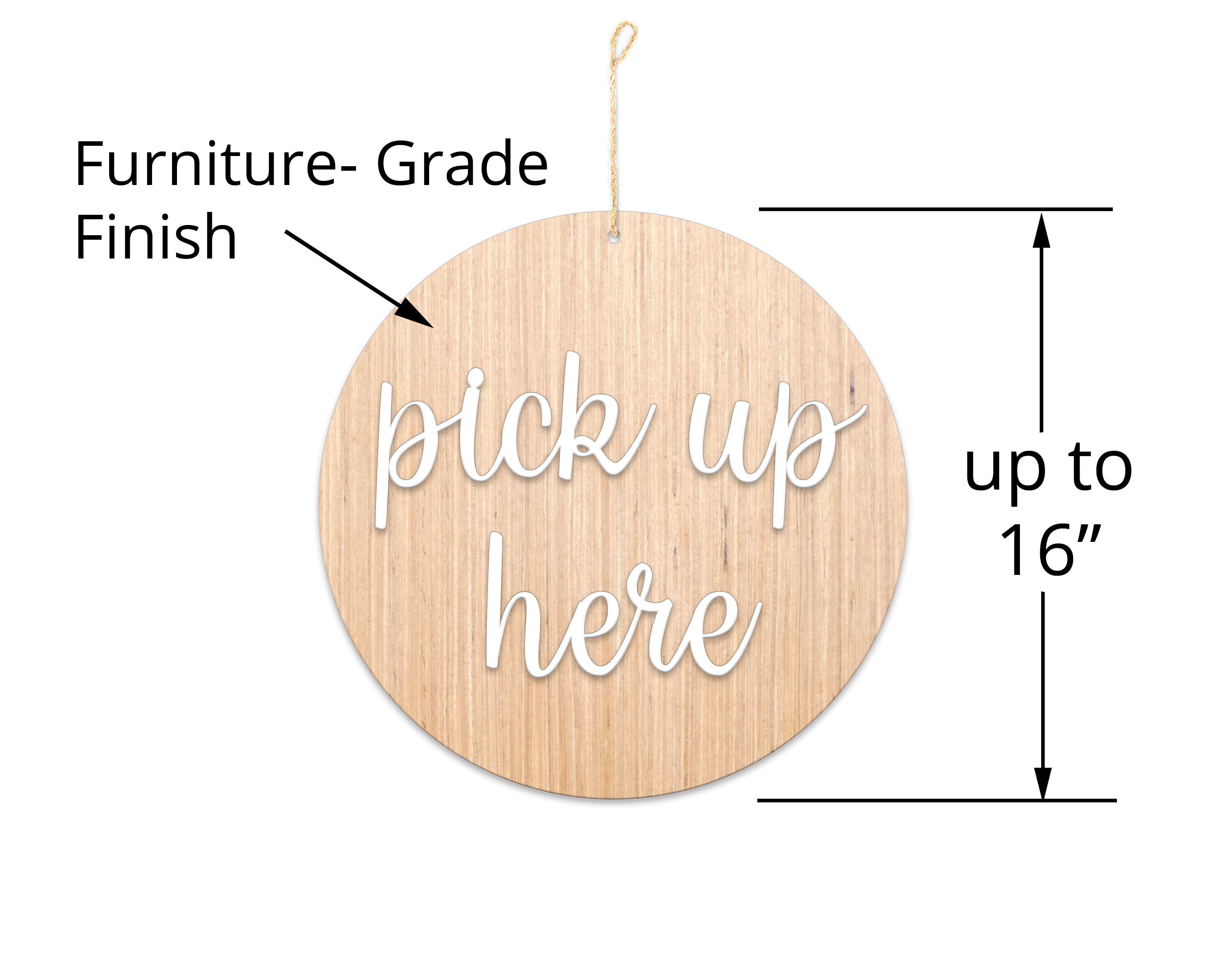 Order Pick up Sign / Pick up Here Sign / Custom Business Sign - Etsy