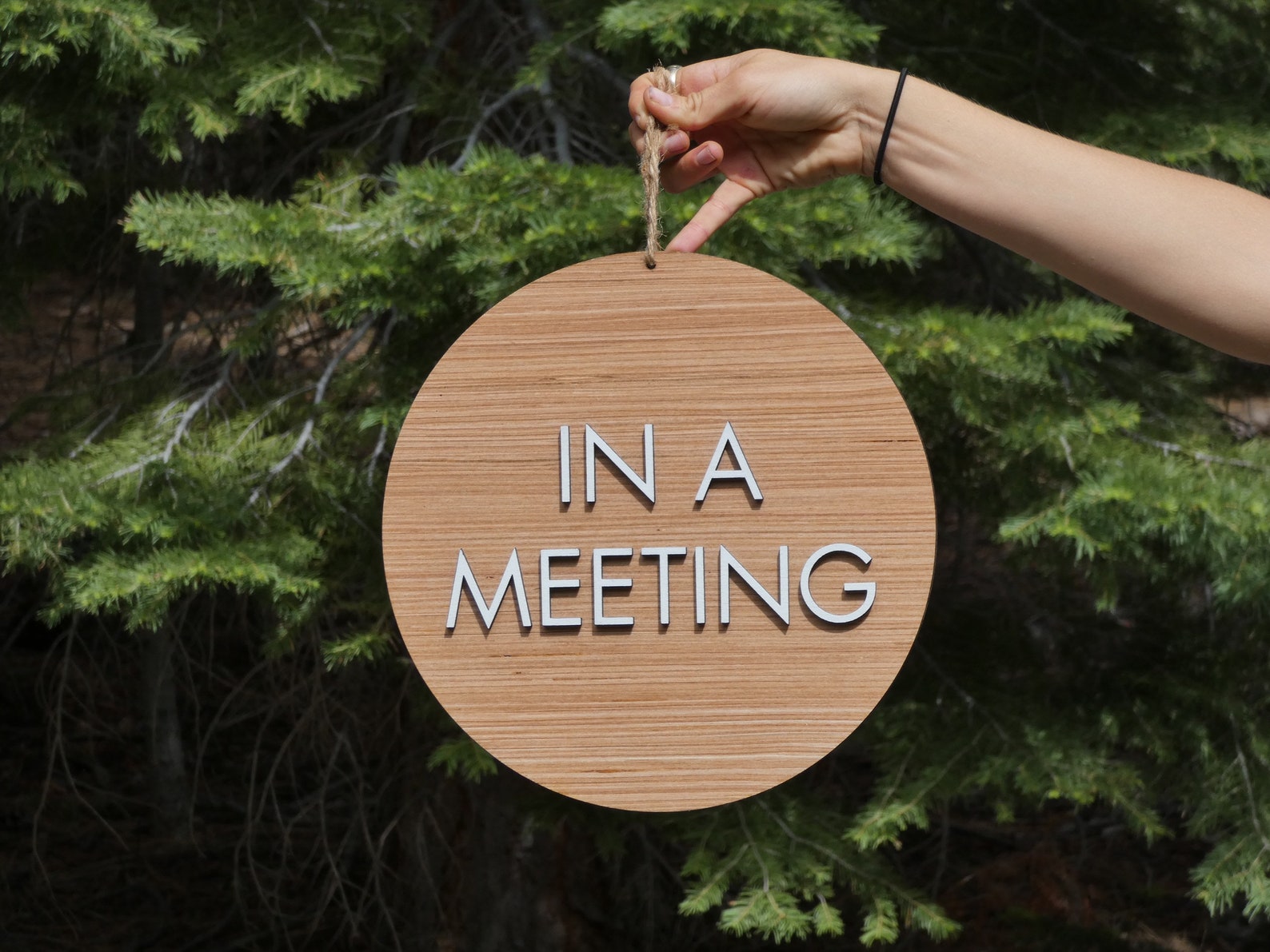 In a Meeting Sign / in Session Sign / Business Sign / Office - Etsy