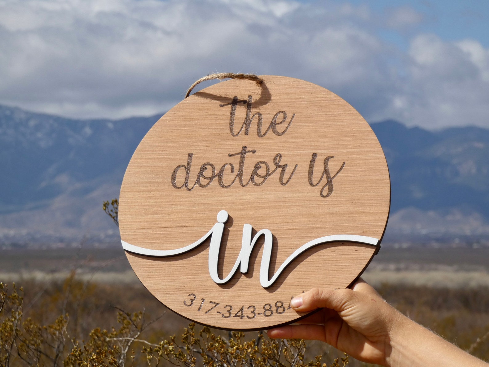 Custom the Doctor is In / the Doctor is | Etsy