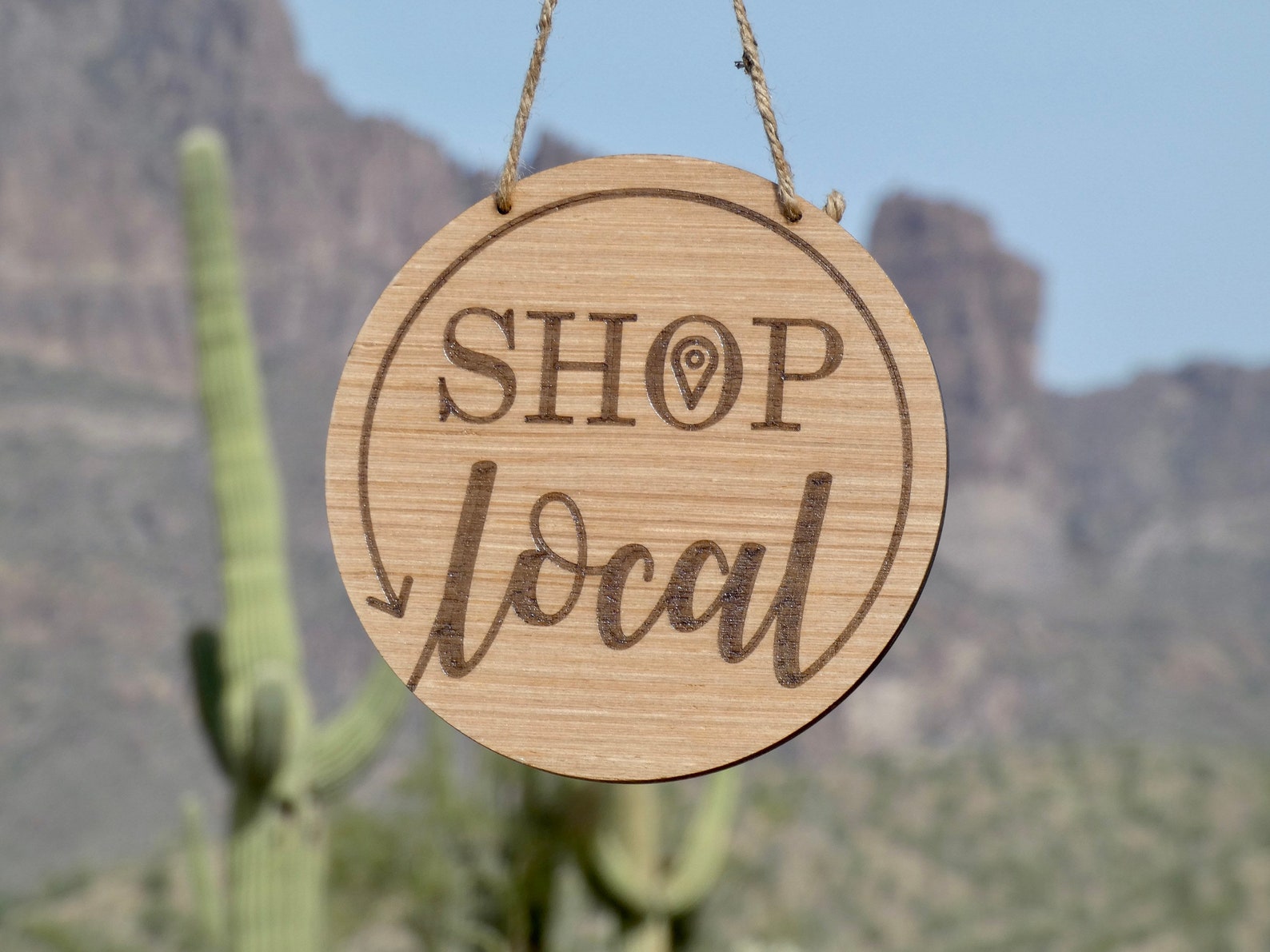 Shop Local Sign / Shop Small Business / Support Small Business - Etsy