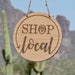 Shop Local Sign / Shop Small Business / Support Small Business - Etsy